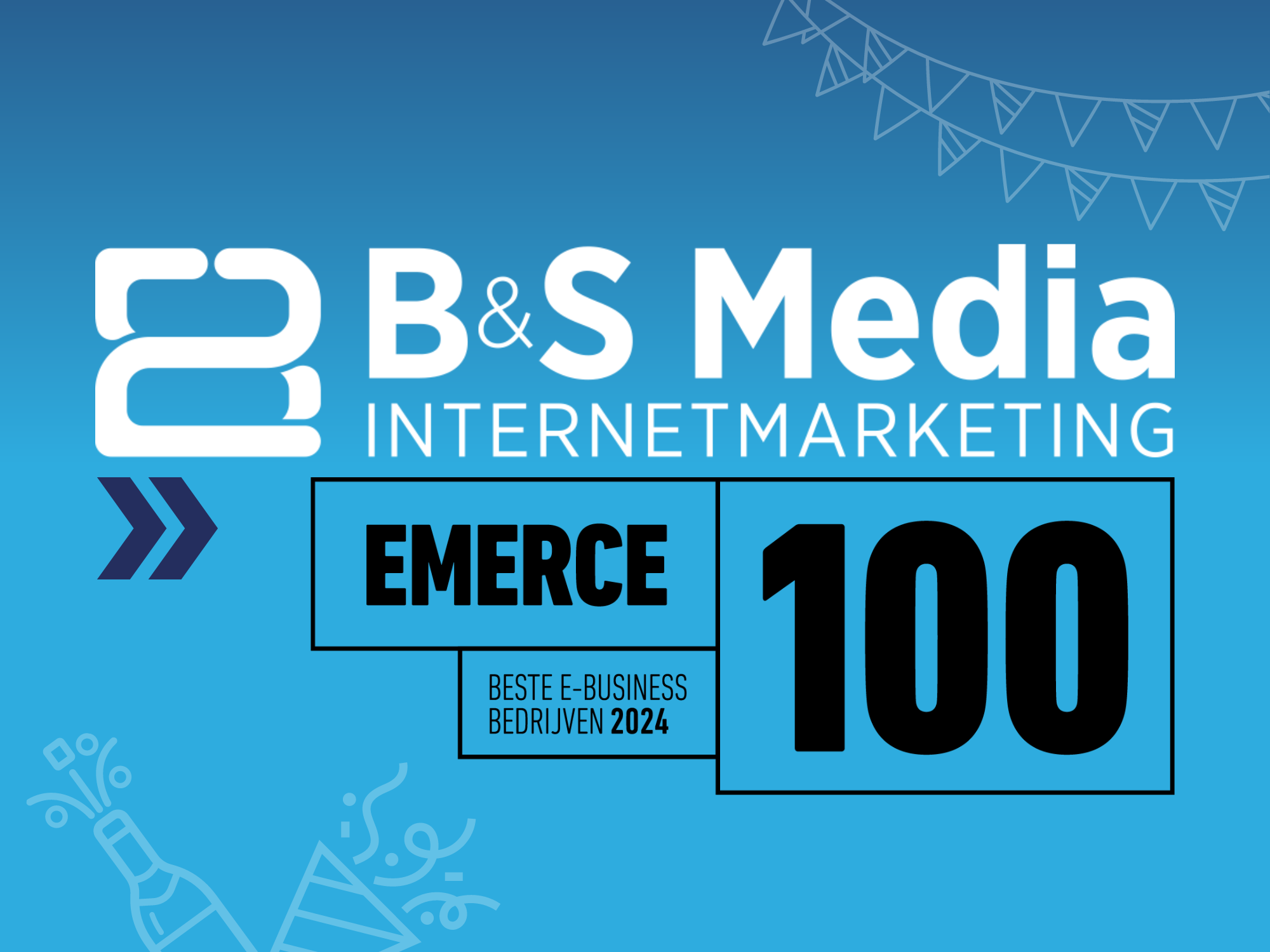 B&S Media opnieuw in de Emerce 100 | B&S Media IM